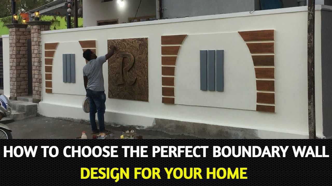First Impressions Matter: How to Choose the Perfect Boundary Wall ...